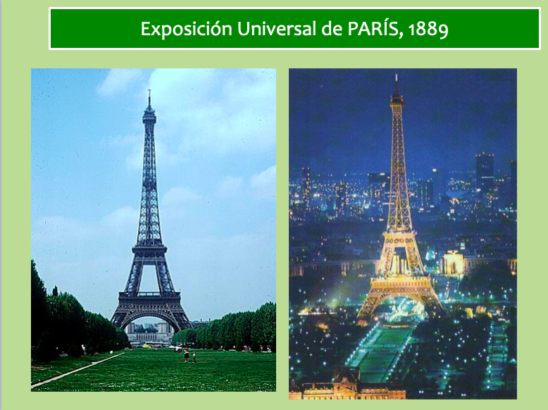 TEMAS FUNDAMENTOS DEL ARTE II: EXPOSICIONES UNIVERSALES