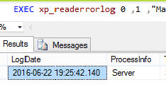 SQLandSai: Understanding the SQL Server error Logs