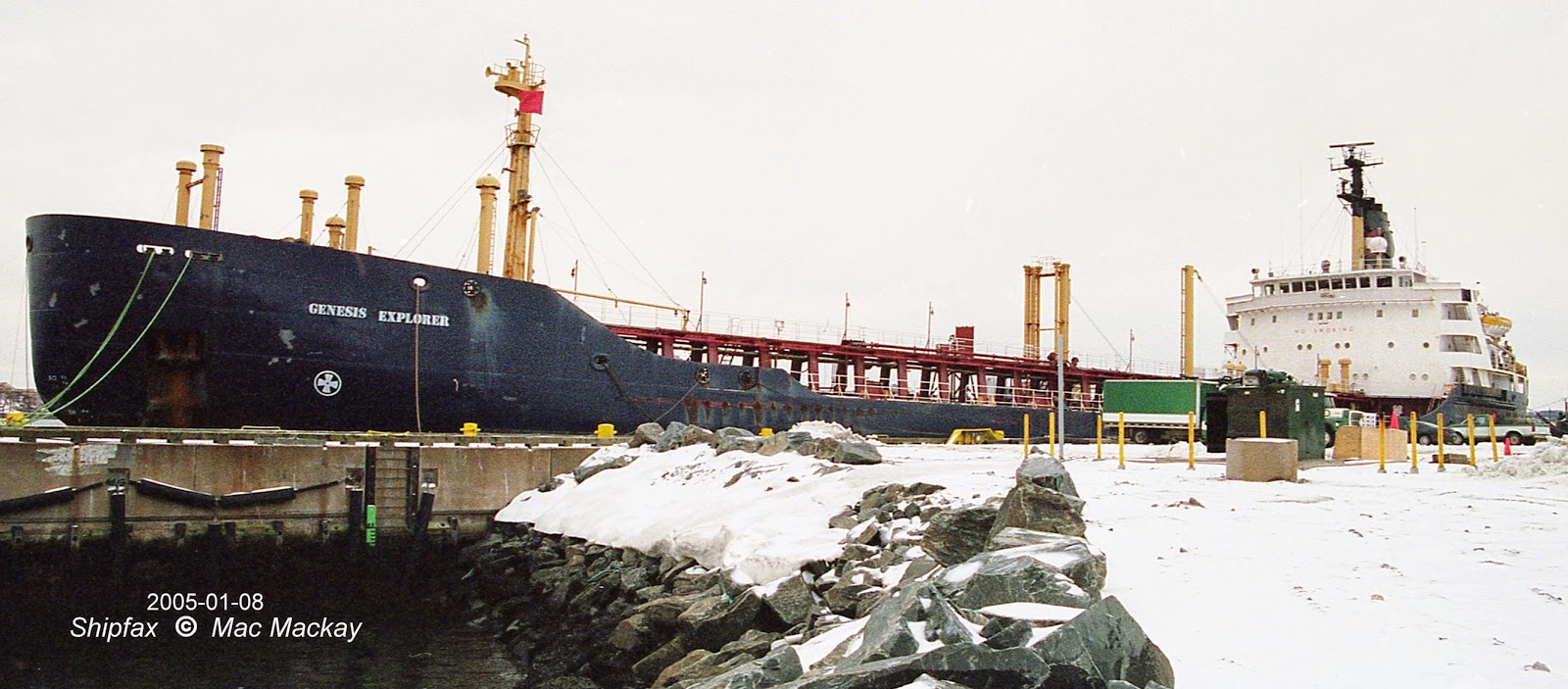 Shipfax: Imperial Oil Tankers - Part 4 - Imperial St.Clair