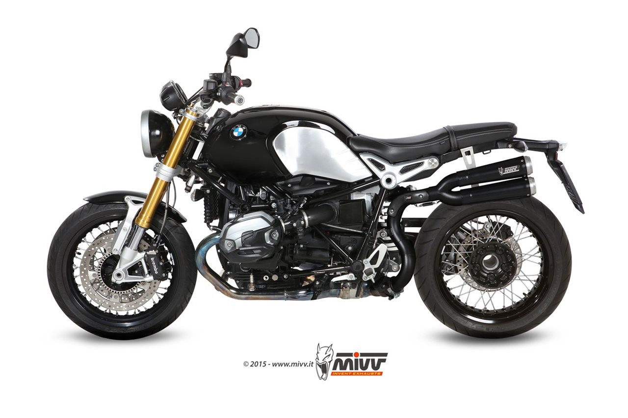 MIVV Xcone Black, un escape de lo más "cool" para la BMW R nine T ...