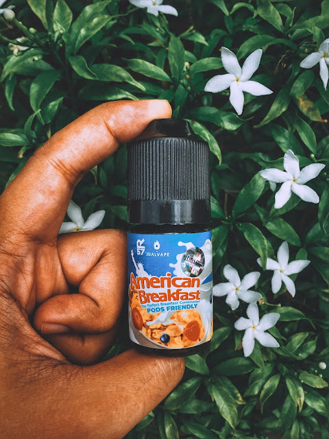 REVIEW LIQUID AMERICAN BREAKFAST V2 PODS FRIENDLY 14mg NO CLOUD by R57 ...
