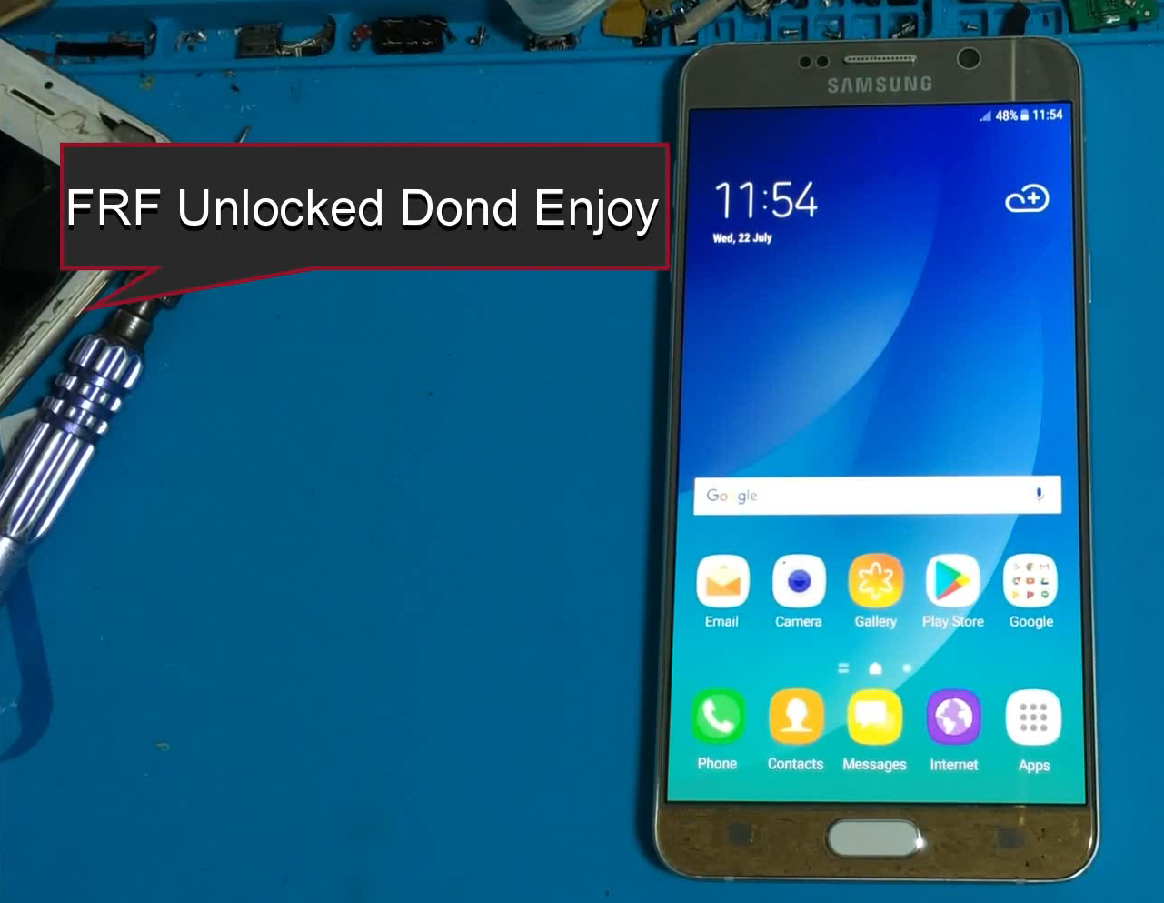 Samsung NOTE 5 FRP BYPASS | SM-N920C Combination U5 - DM REPAIR TECH