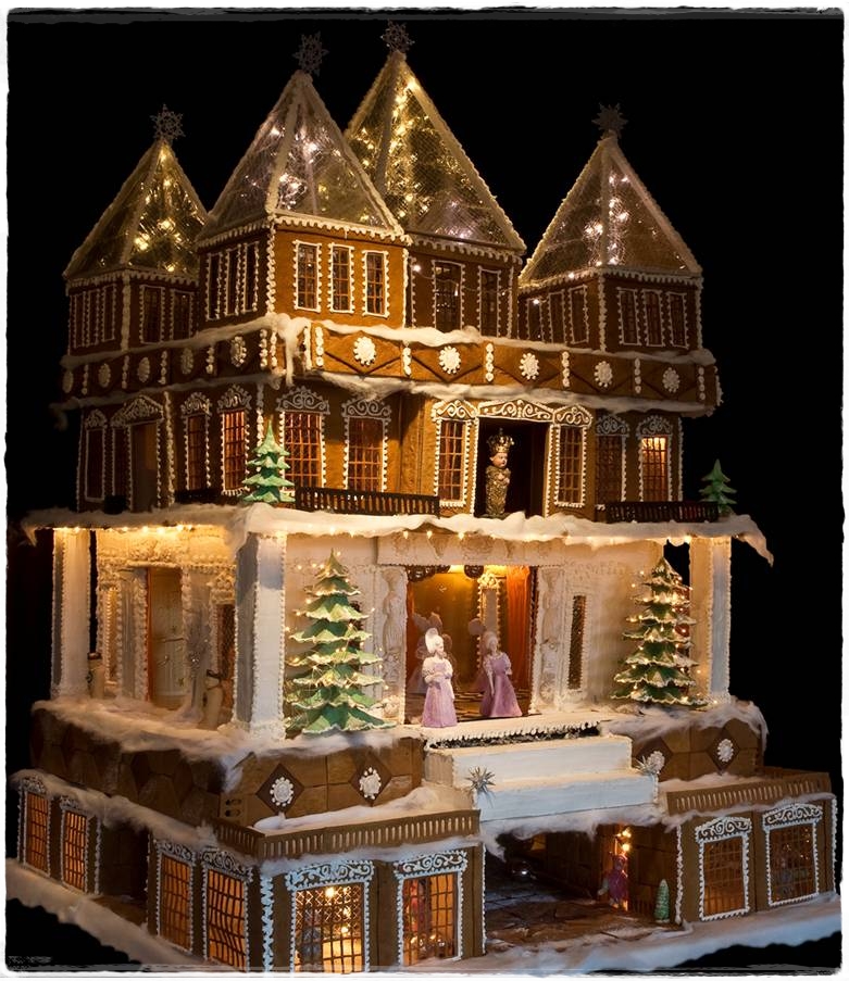 Rosa Tulpan: Snacka om pepparkakshus...