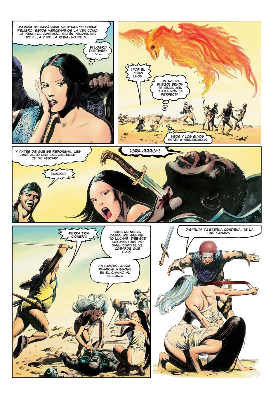 Los comics de Machete: Marada, la mujer lobo: Cacería real