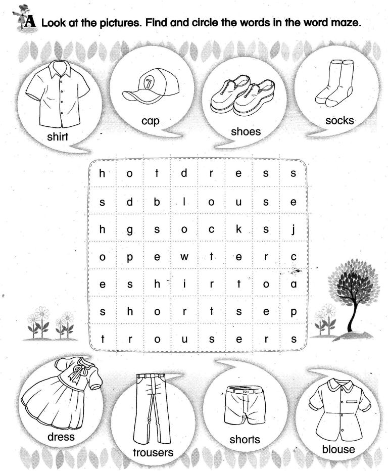 KSSR English Year 1: Exercise