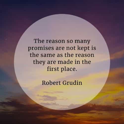 55 Promise quotes that'll explain the value of your words