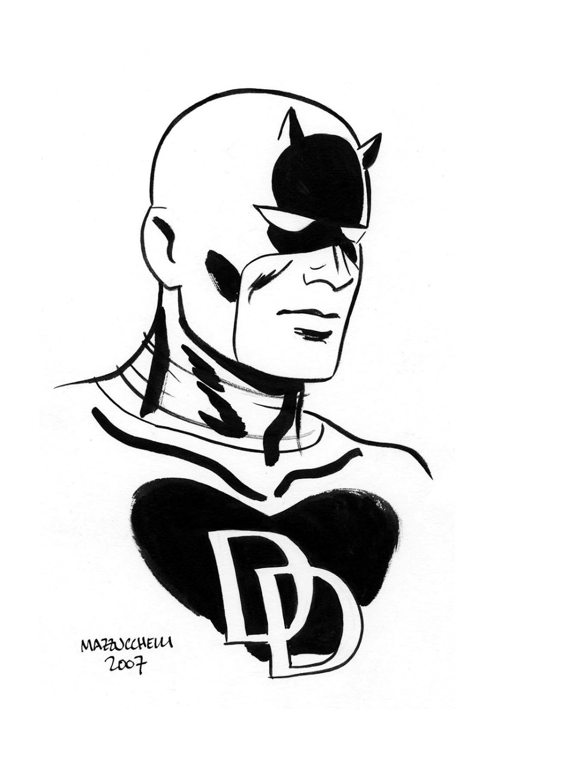 Marvel Comics of the 1980s: Daredevil by David Mazzucchelli