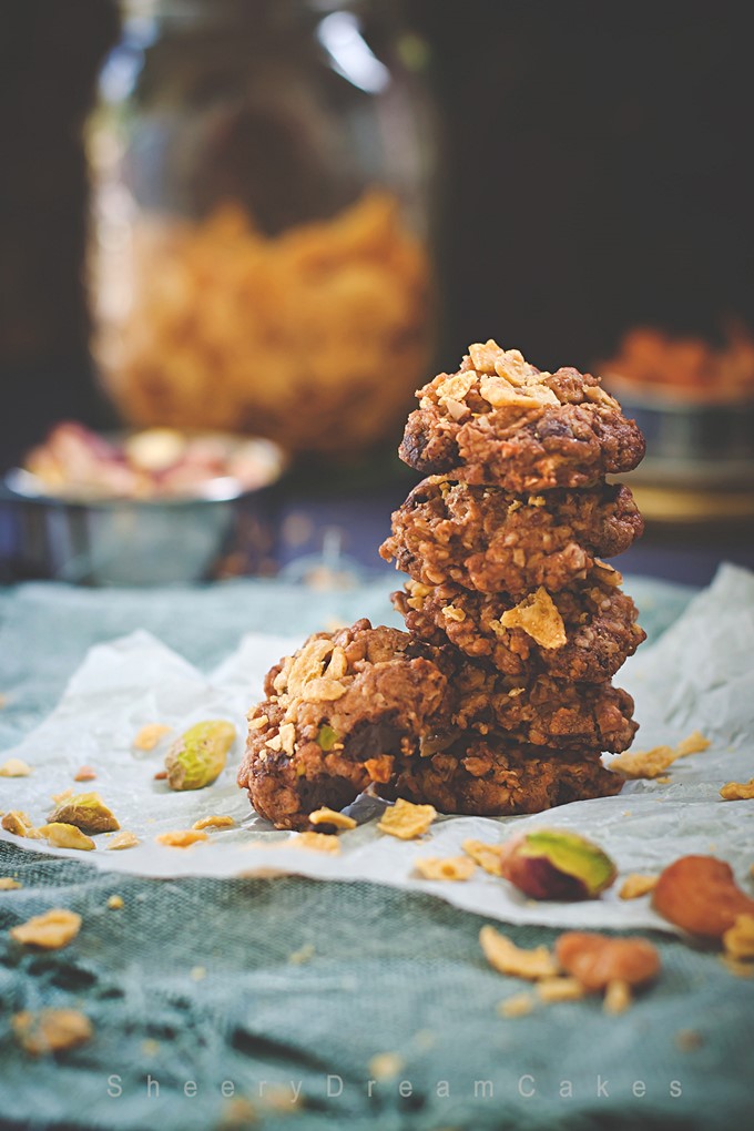 Melley Mey's Kitchen : ~ Resipi Biskut Oatmeal Cornflakes...