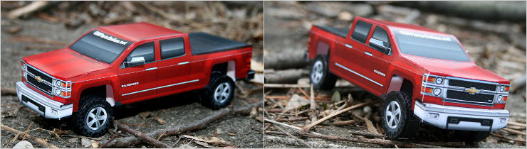 2014 Chevy Silverado Papercraft | Papercraft Paradise | PaperCrafts ...