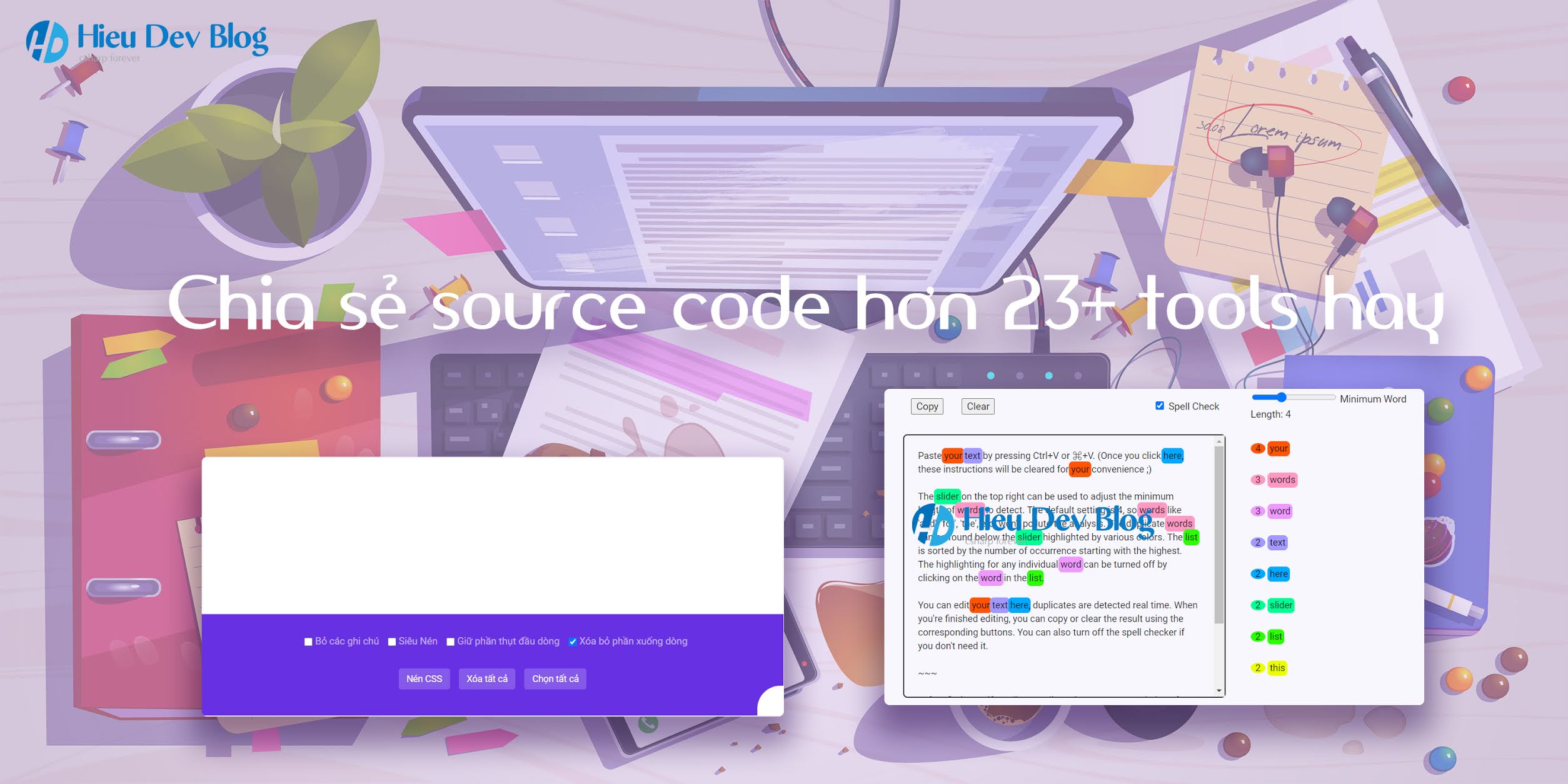 Chia sẻ hơn 23+ source code tools hay