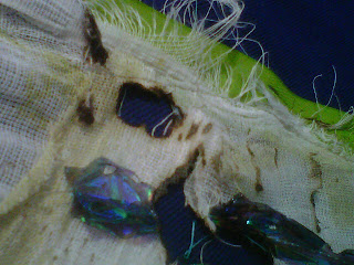 Miriam Ward Textiles: A Fun Day Layering and Distressing Fabrics!