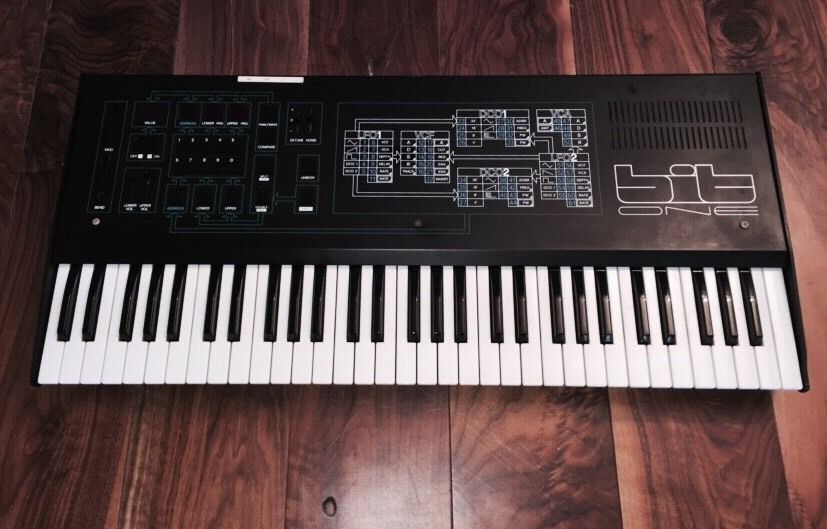 MATRIXSYNTH: Vintage Crumar Bit One Analog Polyphonic Synthesizer