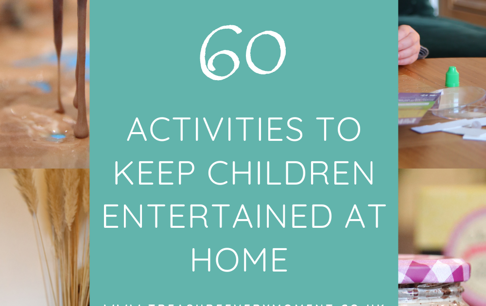 SCHOOL HOLIDAYS: 60 Activities to Keep Children Entertained at Home ...