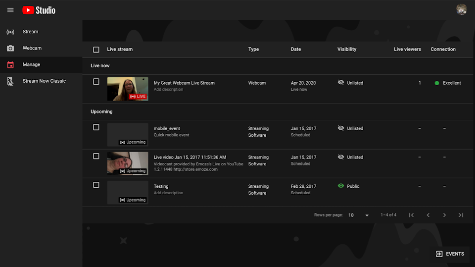 Tour of YouTube updates to Live Control Room
