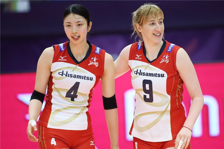 Volleyballวอลเลย์บอลที่รัก Nana Iwasaka Japanese Volleyball Playerนะนะอิวะซะกะ