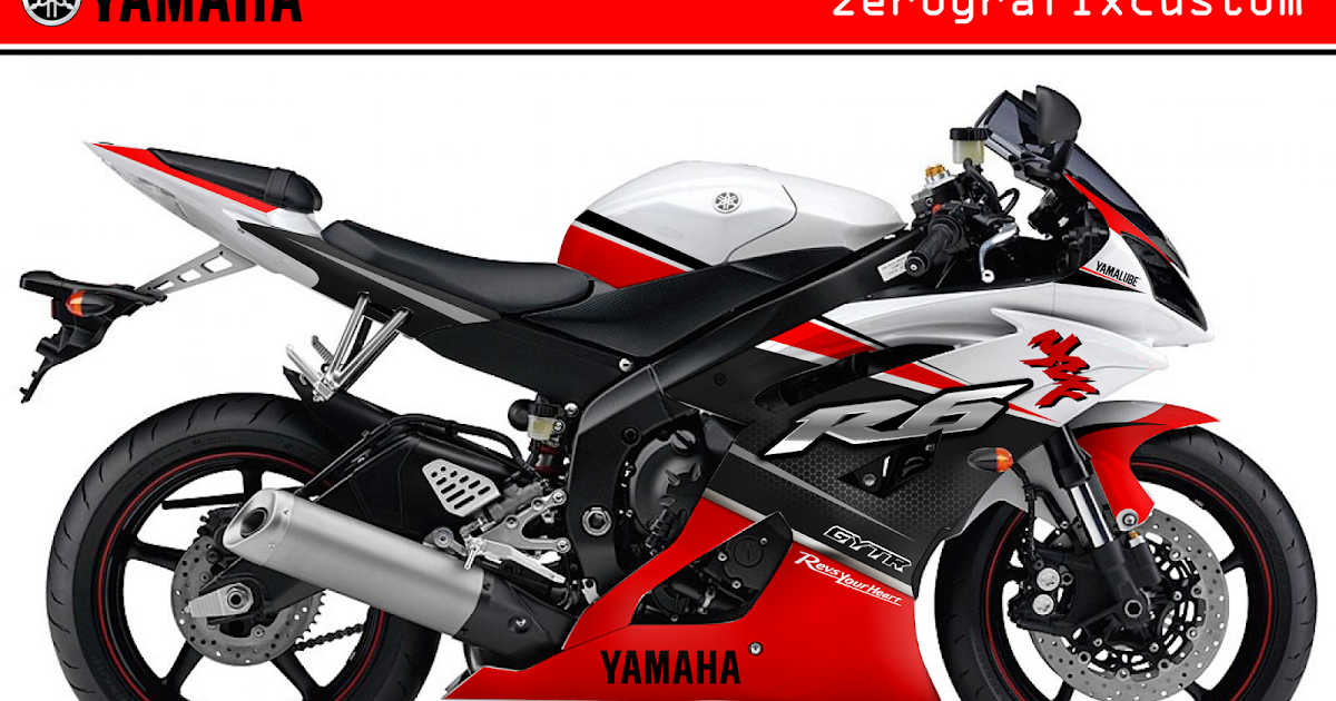 Decal stickers kit Yamaha R6 Racing factory