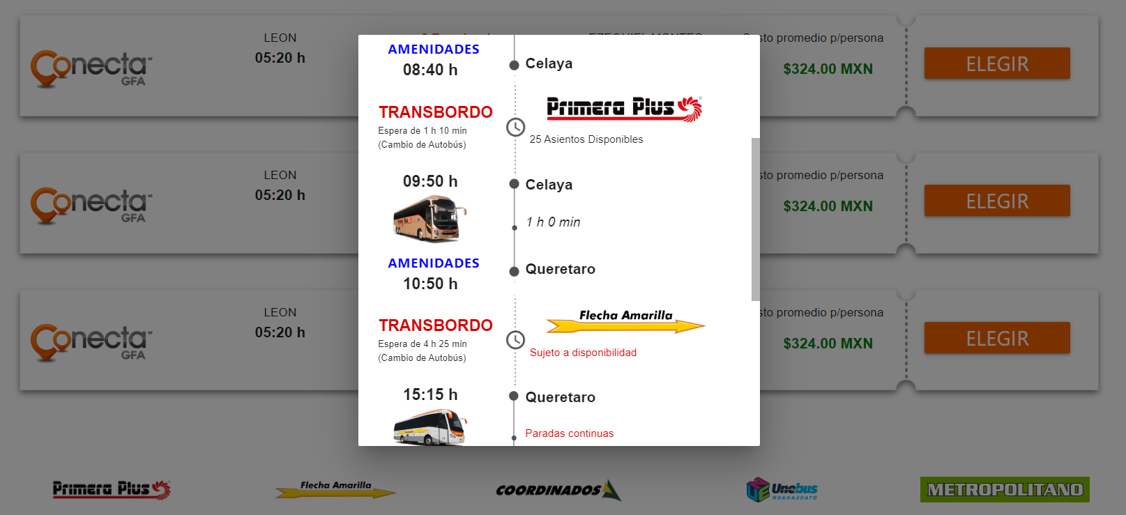 Conecta GFA integra todos los servicios de Flecha Amarilla