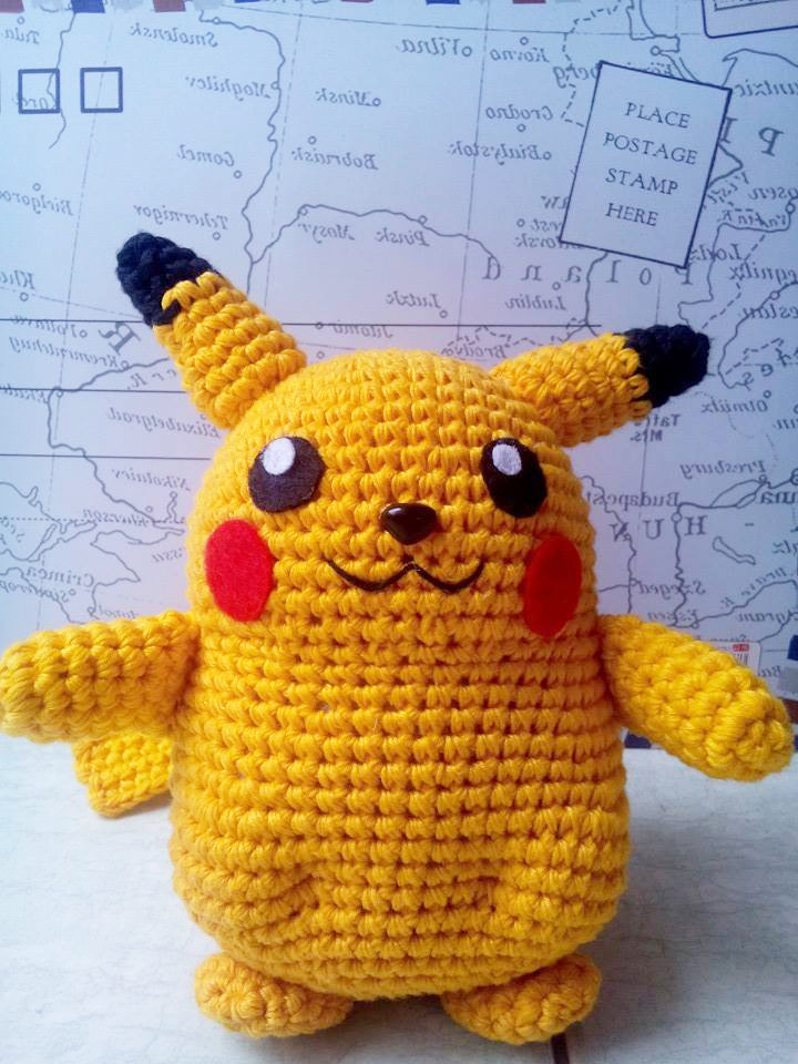 Hướng dẫn móc amigurumi Pikachu ~ LEN HANDMADE