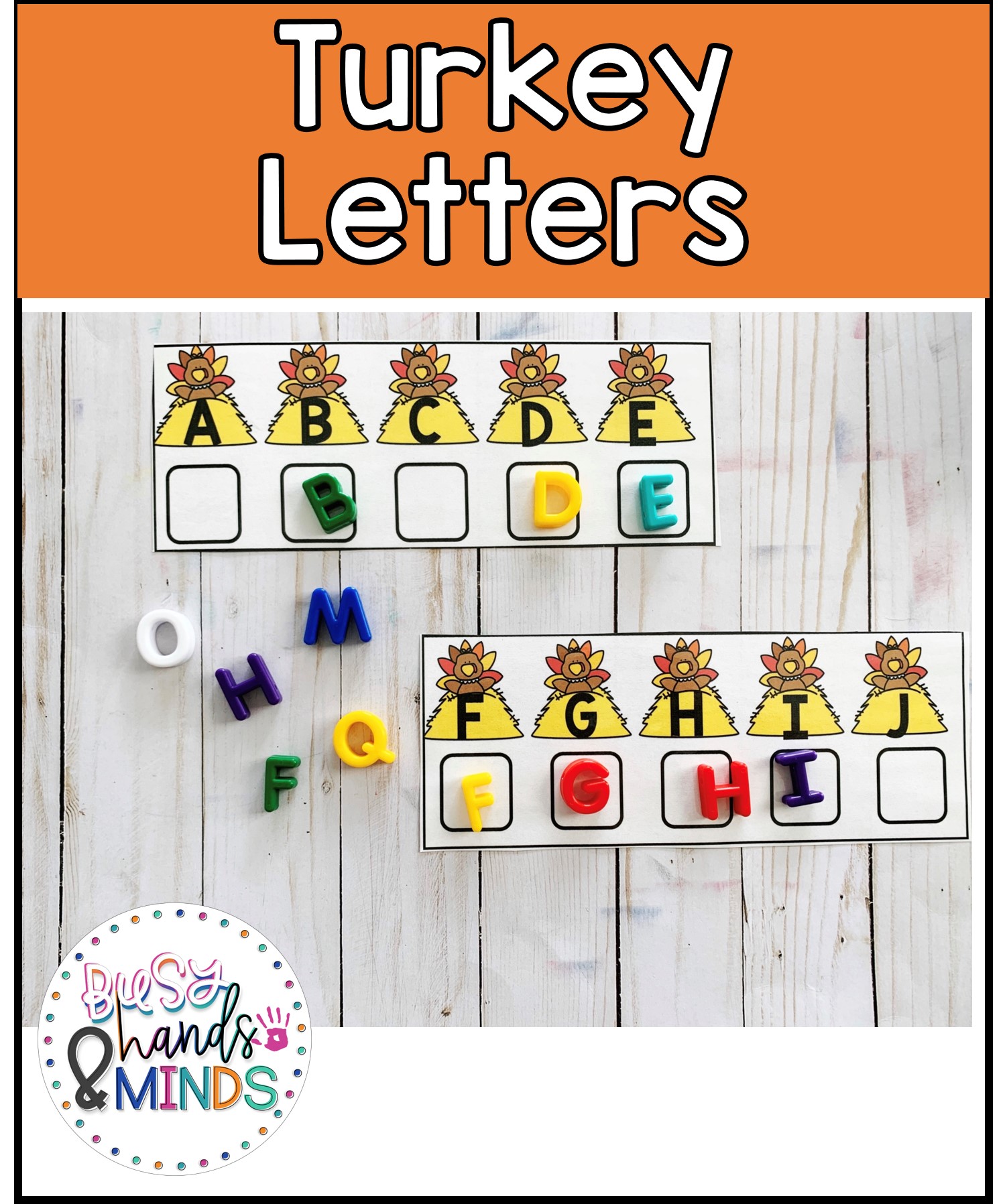 Thanksgiving Preschool Theme | Busy Hands and Minds