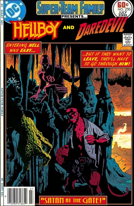 Super-Team Family: The Lost Issues!: Hellboy and Daredevil