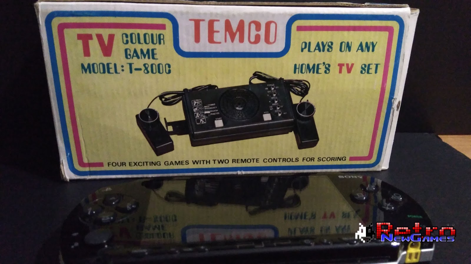 En el paquete: Temco T-800C de Magnavox - Consola portátil de los años ...