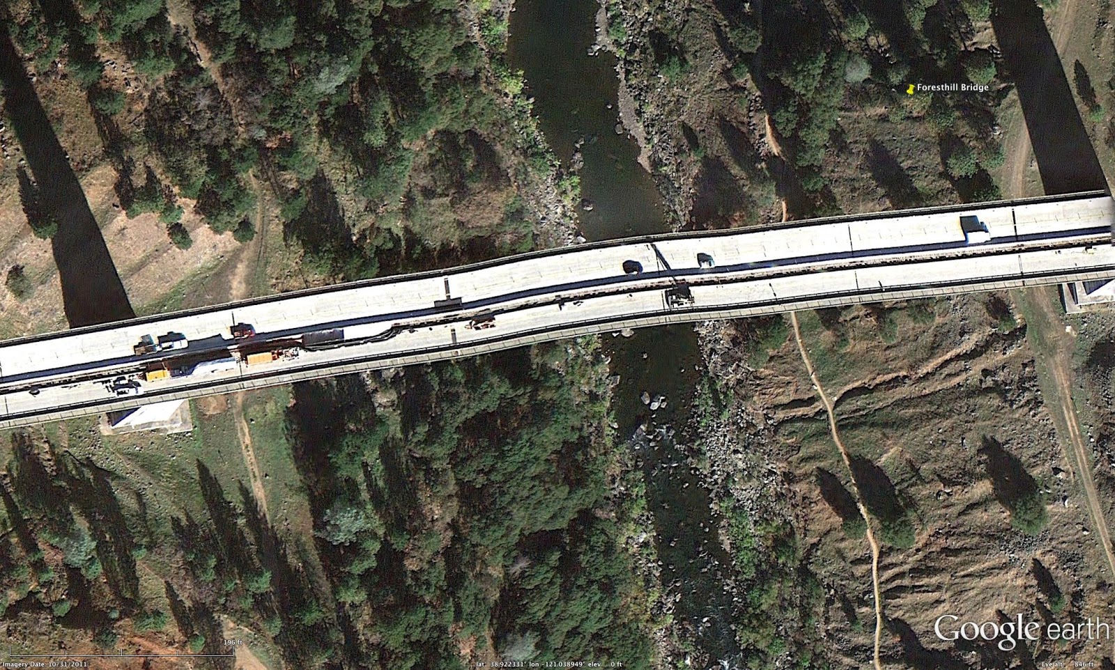 Bridge of the Week: Placer County, California Bridges: Foresthill ...