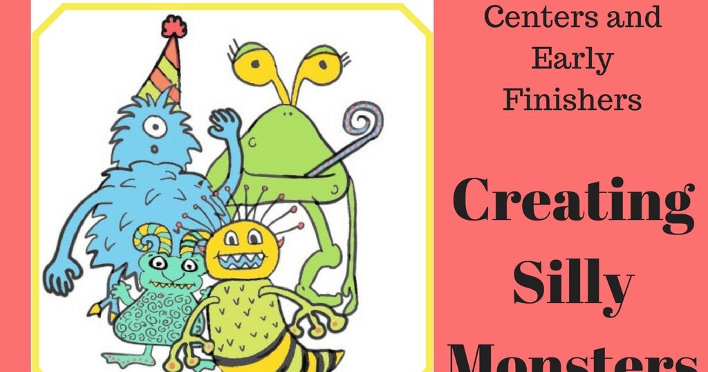 Art Sub Lessons: Halloween Art Sub Plan - Silly Monsters