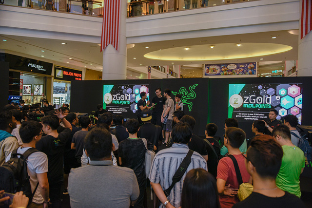 RAZER LAUNCHES zGOLD-MOLPOINTS IN THE HEART OF MALAYSIA