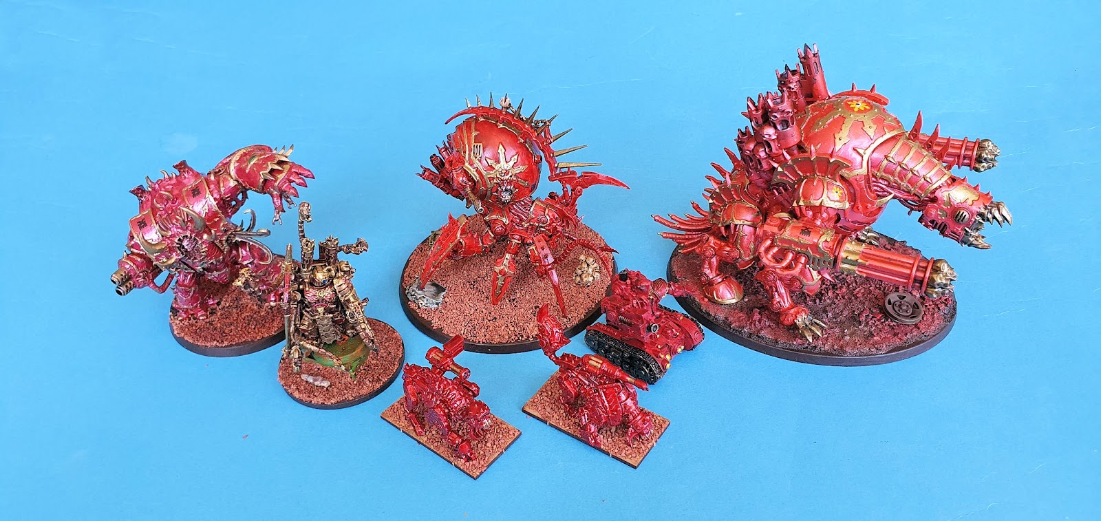 John's Toy Soldiers: Brazen Beasts Renegade Marine Warband