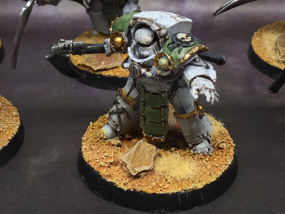 CODE 40K: Pre Heresy Death Guard Deathshroud Terminators Showcase