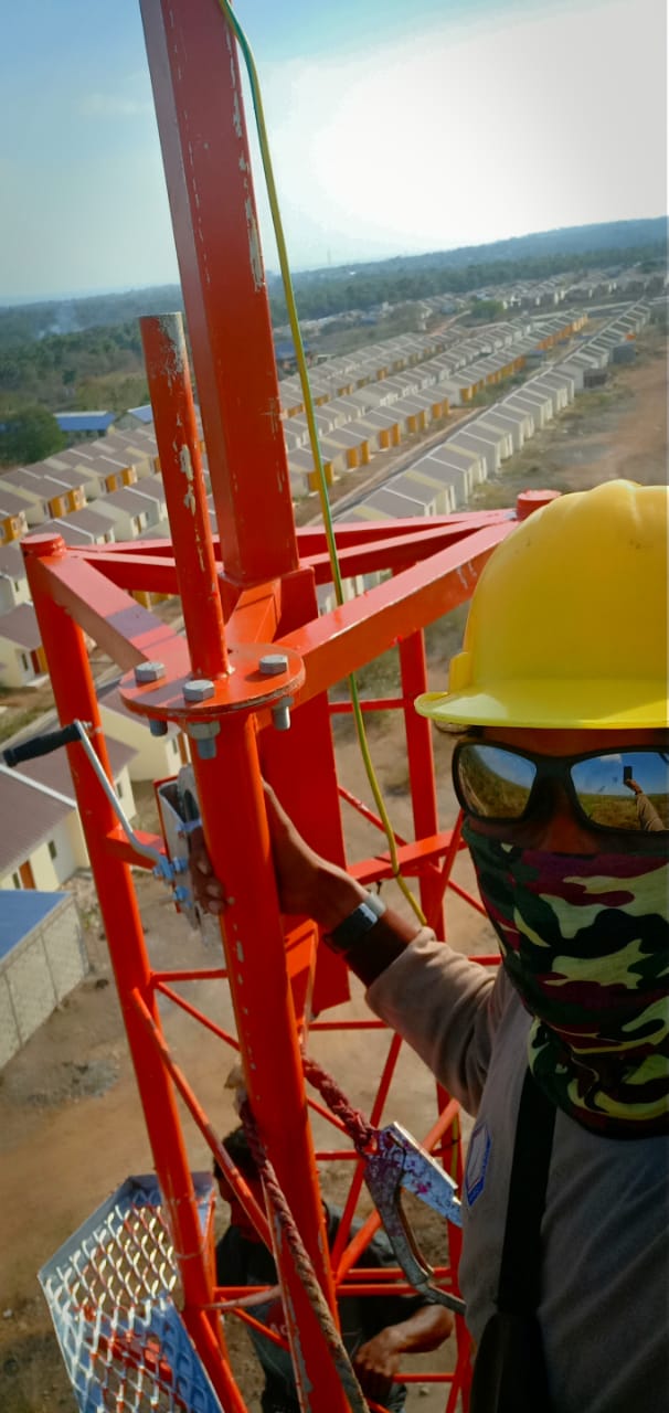 Ready Stock TRIPOLE - Triangle - Selfsupporting/ SST-TOWER MINI SST ...