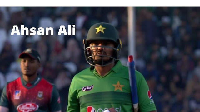 Ahsan Ali Cricketer biography, age, height, batting, wife, family, etc ...