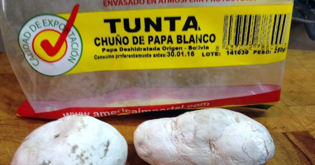 TUBAL: TUNTA», «MORAYA» O «CHUÑO BLANCO»