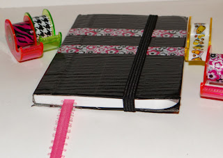 Don't Eat the Paste: Tapeffiti decorated mini-comp book