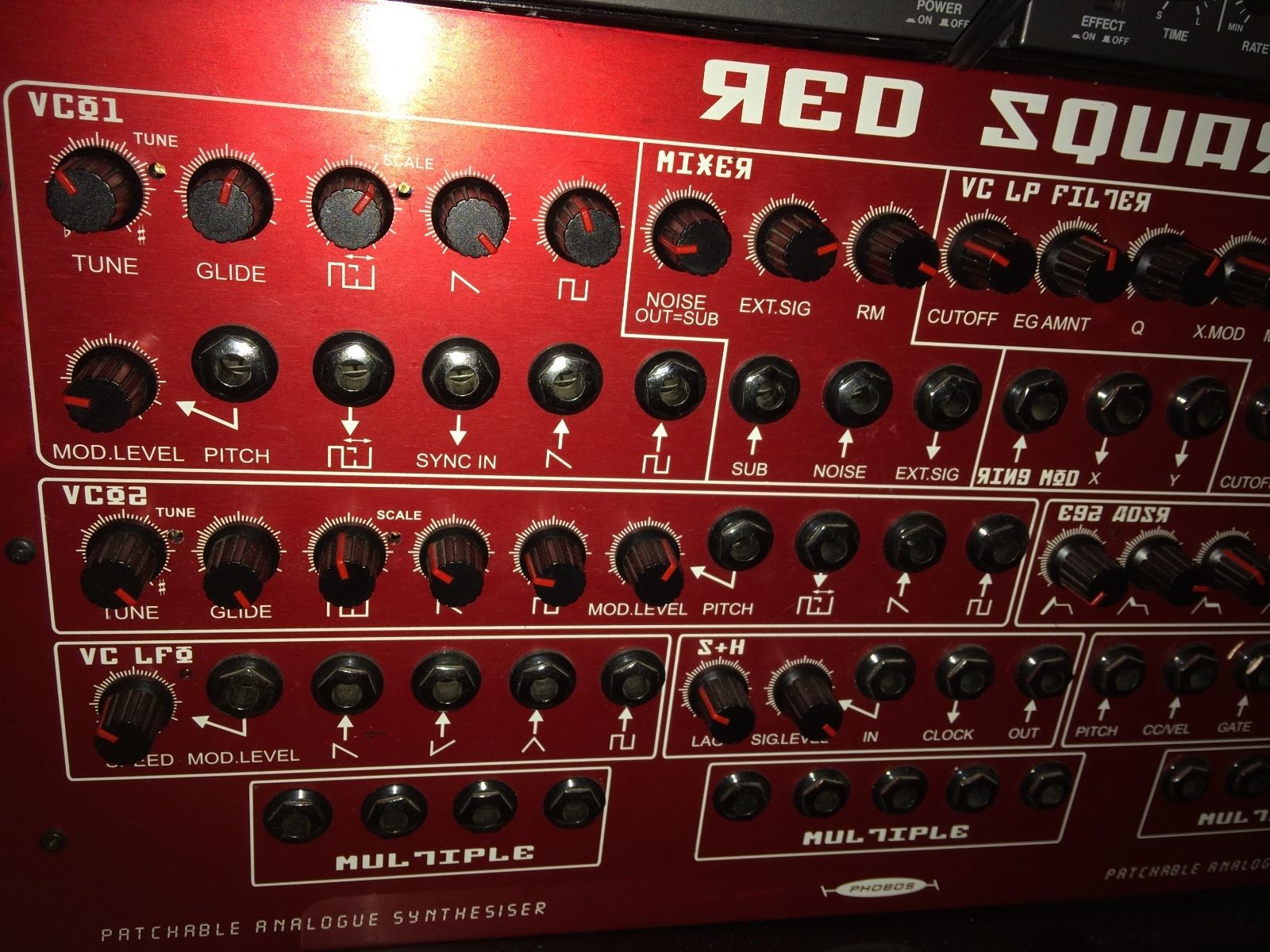 MATRIXSYNTH: Analogue Solutions Phobos Red Square Patchable Analog ...