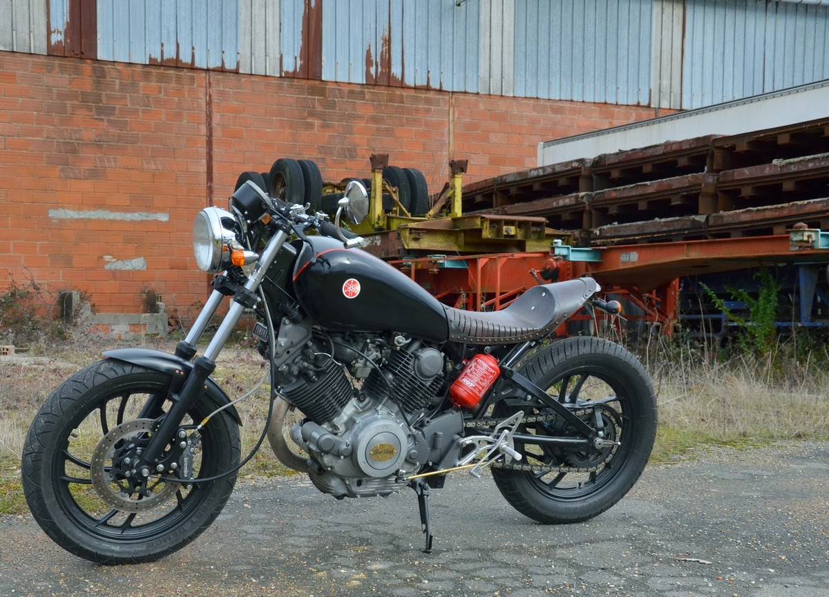 Yamaha Tr1 transformation: Cafe Racer TR1 XV1000 1982
