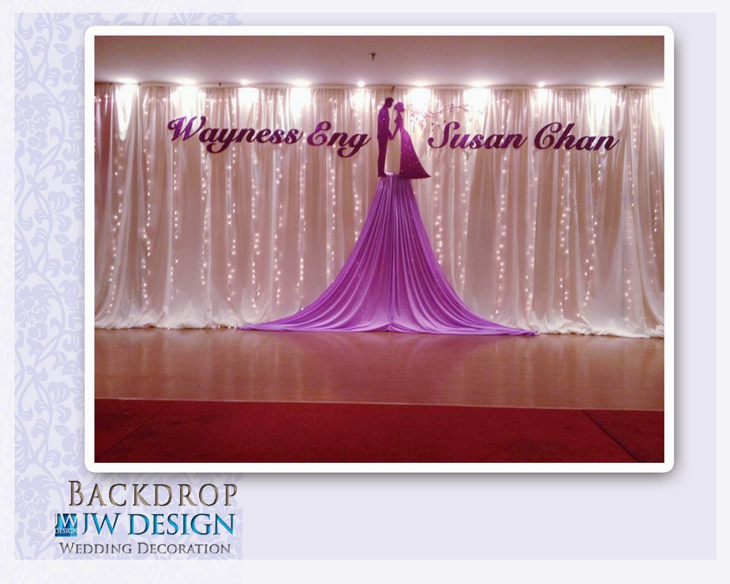 JW Design Wedding Decoration: Wayness & Susan's Wedding at Klang ...