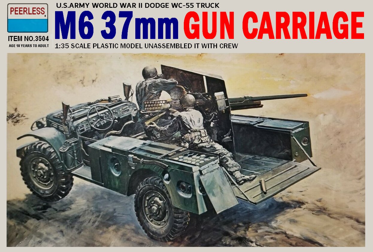 Panzerserra Bunker- Military Scale Models in 1/35 scale: M6 37mm Gun ...