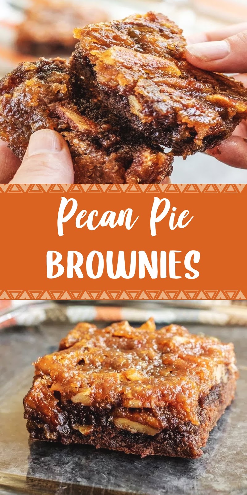 PECAN PIE BROWNIES - Jolly Lotus