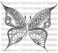 Magenta: Zen Butterfly Passion - Passion papillon zen