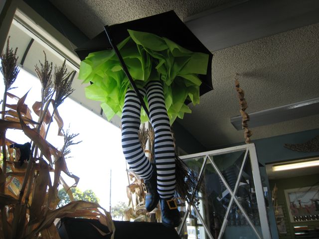 Sweet Irene's Inspirations: Flying Witch Window Display