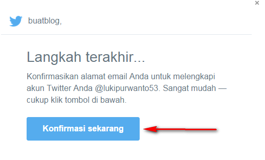 Cara Mudah Membuat Akun Twitter Lengkap Dengan Gambar - blog kibe