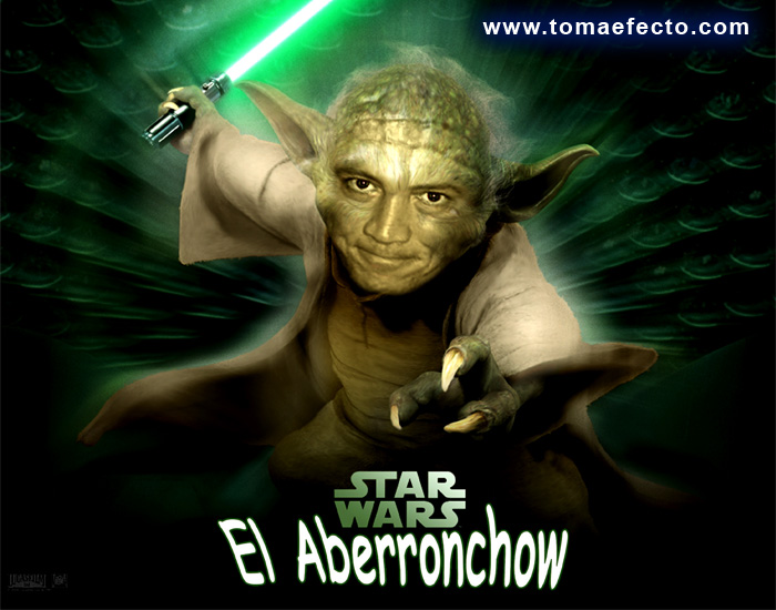 Programas - TOMAEFECTO: Paco Collado (El Aberroncho) es Yoda de Star Wars