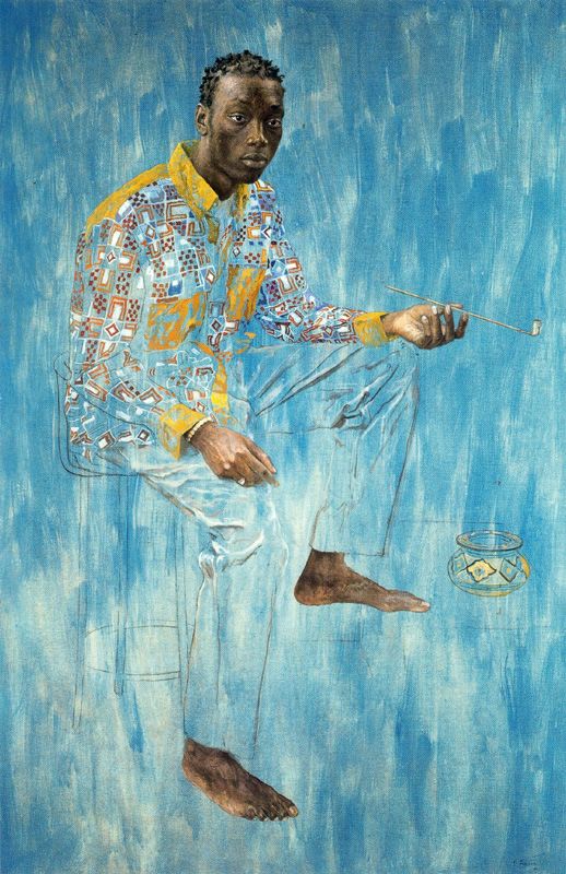 Painting of Daniel Quintero artist, Daniel Quintero paintings