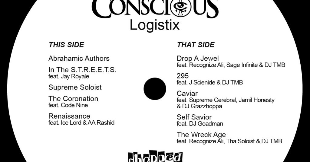 HipHop-TheGoldenEra: lLL Conscious - Logistix LP - 2020