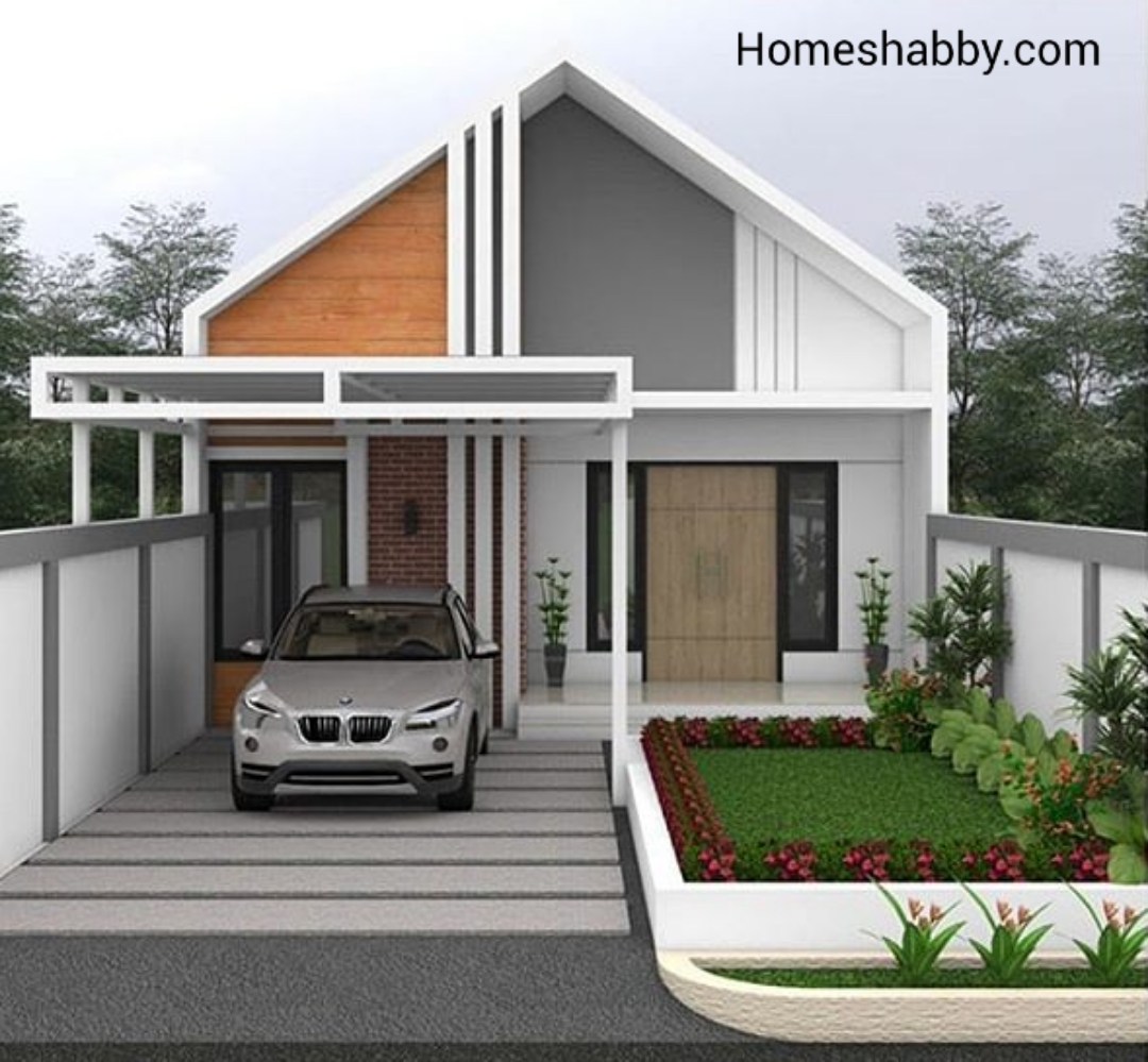 46+ Gambar Desain Rumah 1 Lantai Garasi 2 Mobil - Minimalisweet