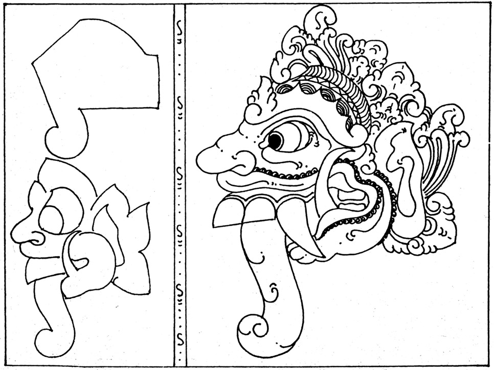 Serba Serbi Hindu - Bali: Motif Karang Tapel - Seni Hias Bali