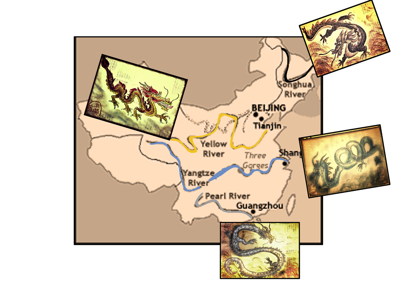 Menudos "savios" por el mundo: Ríos de China, primaria