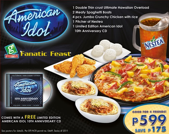 greenwich menu price list