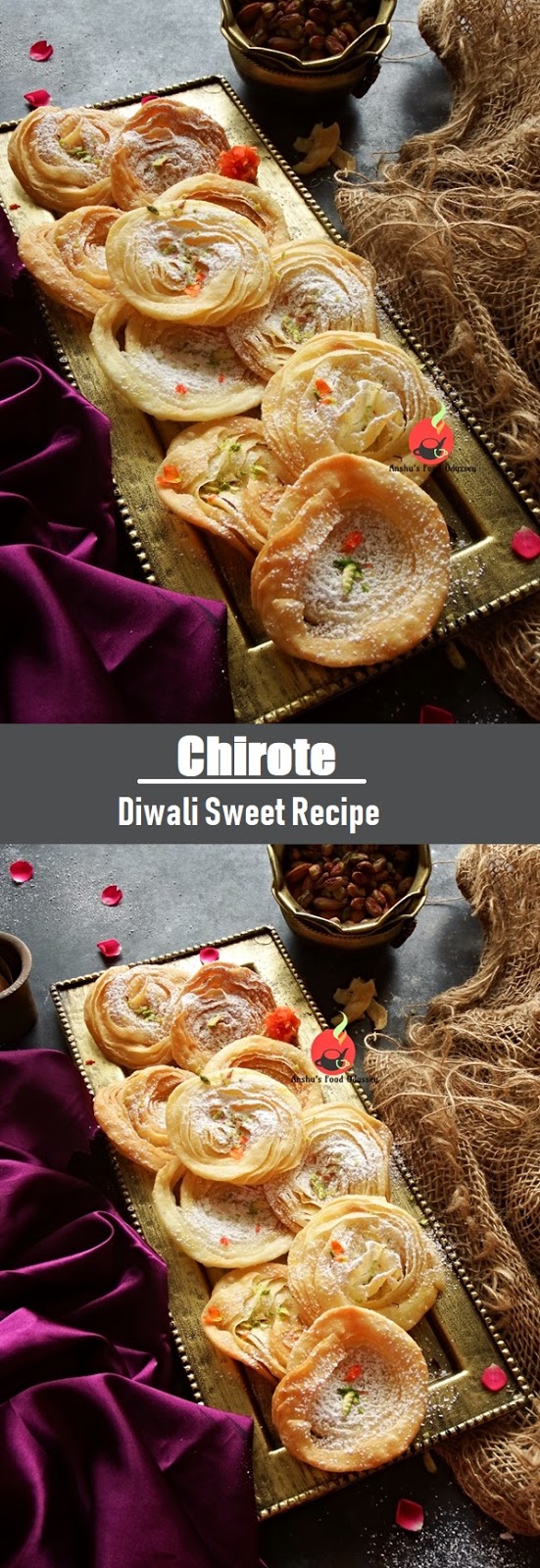 Chirote Recipe | Chiroti Recipe